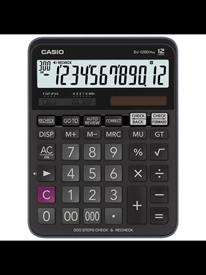 Casio Dj-120d Plus Hesap Makinesi 12 Hane
